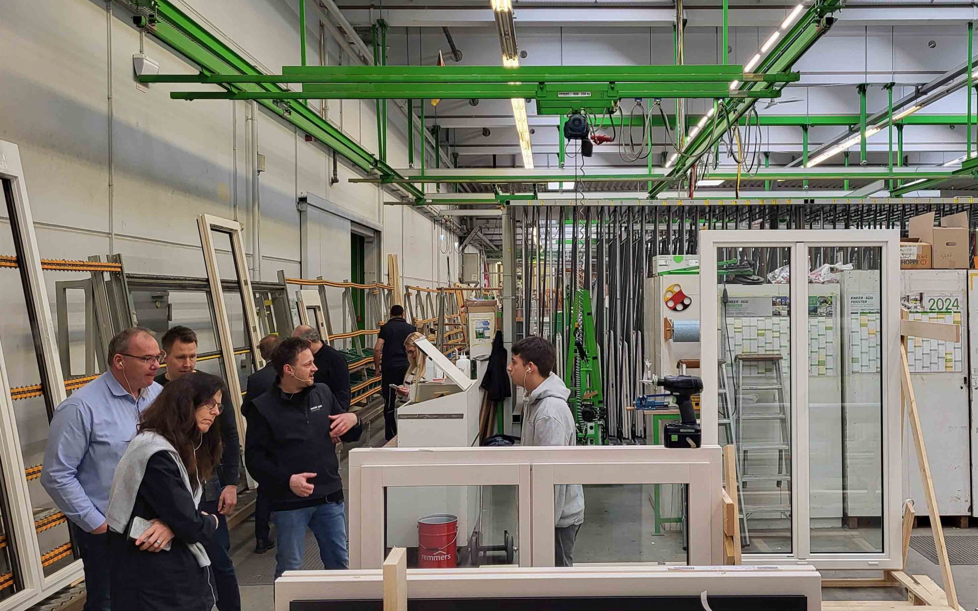 Werksbesichtigung bei Firma Kneer GmbH